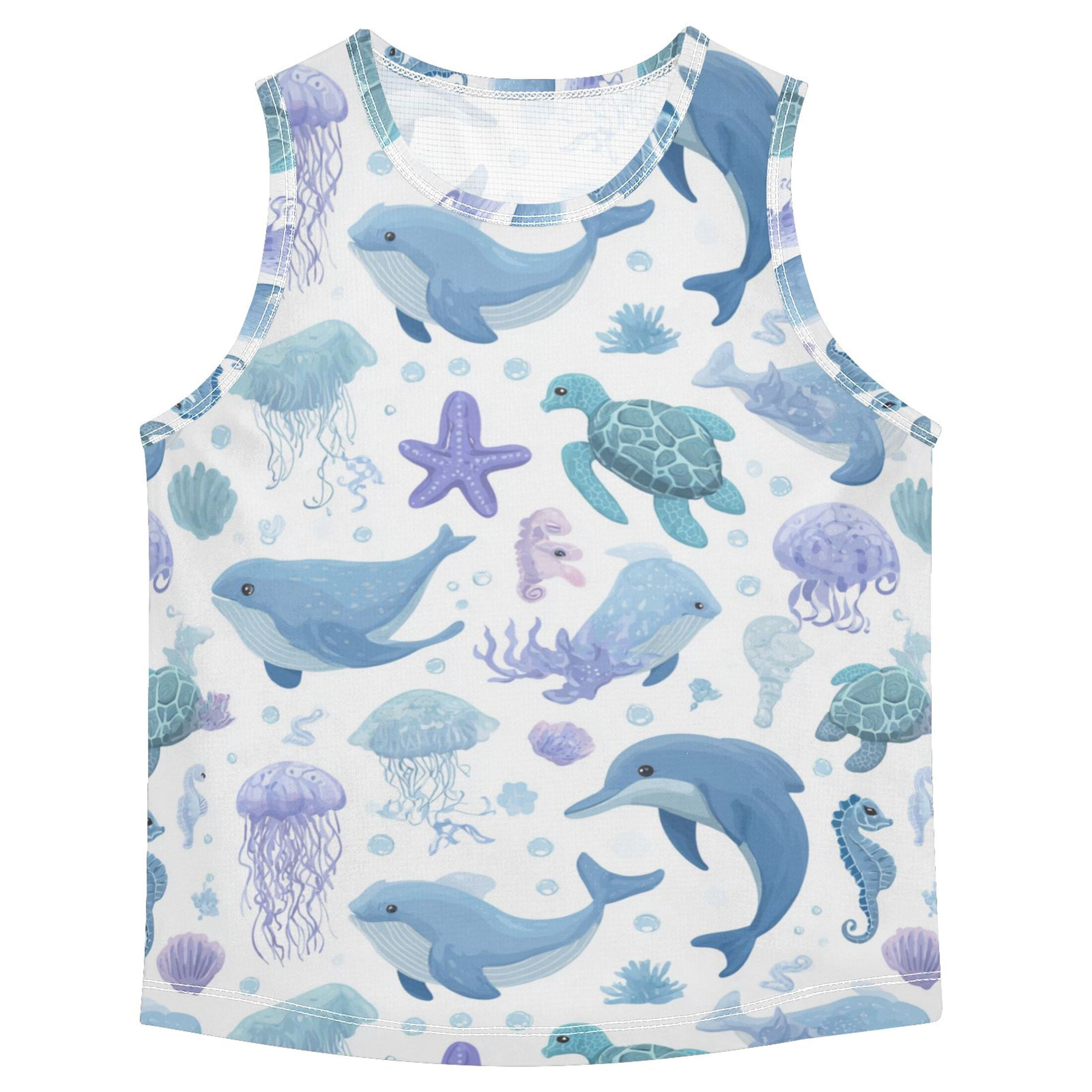 Boys Athletic Quick Dry Tank Tops Boys' Sleeveless T-Shirts Kids ...