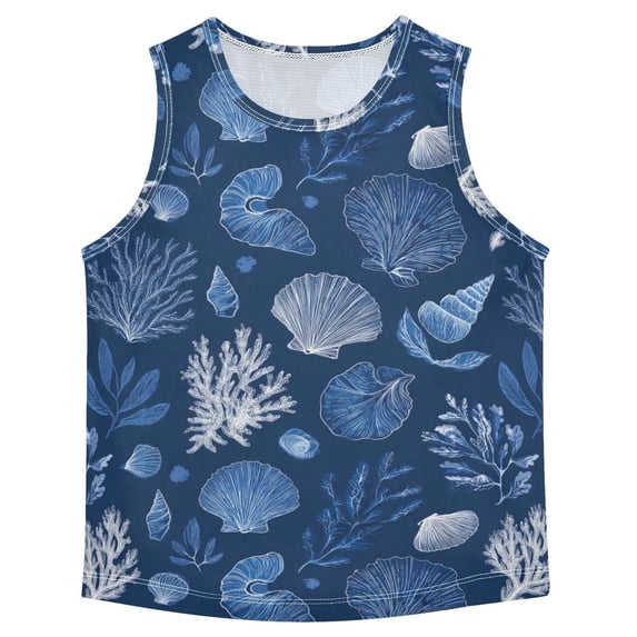 Boys Athletic Quick Dry Tank Tops Boys' Sleeveless T-Shirts Kids ...