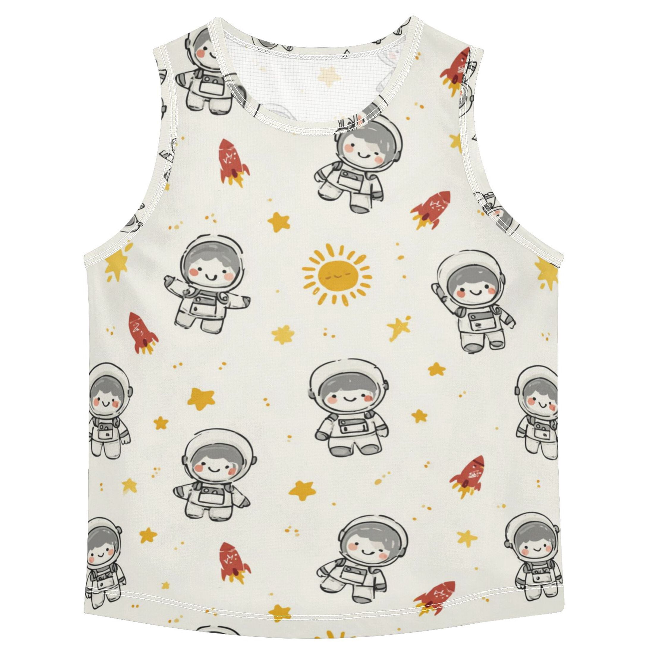 Boys Athletic Quick Dry Tank Tops Boys' Sleeveless T-Shirts Kids ...