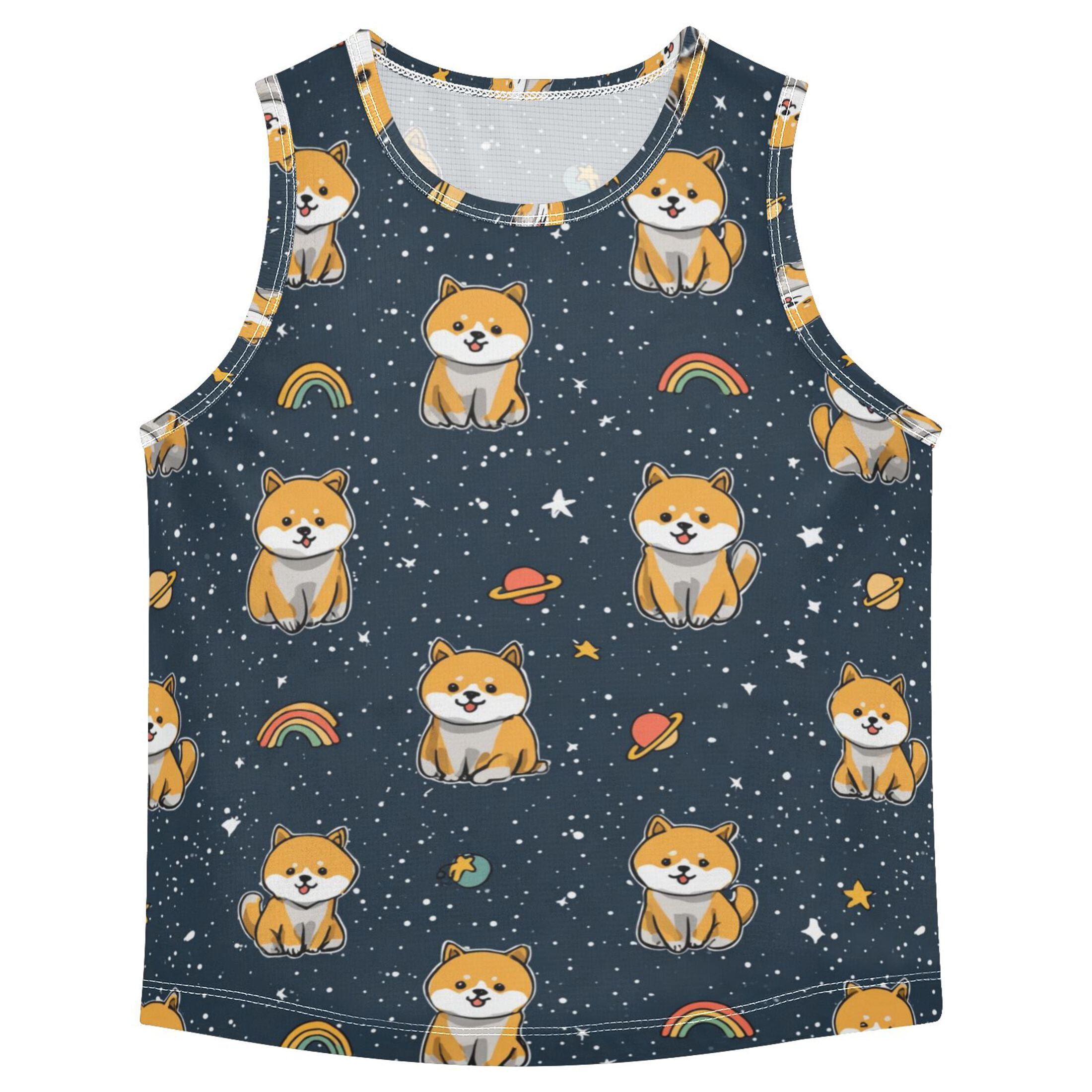 Boys Athletic Quick Dry Tank Tops Boys' Sleeveless T-Shirts Kids ...
