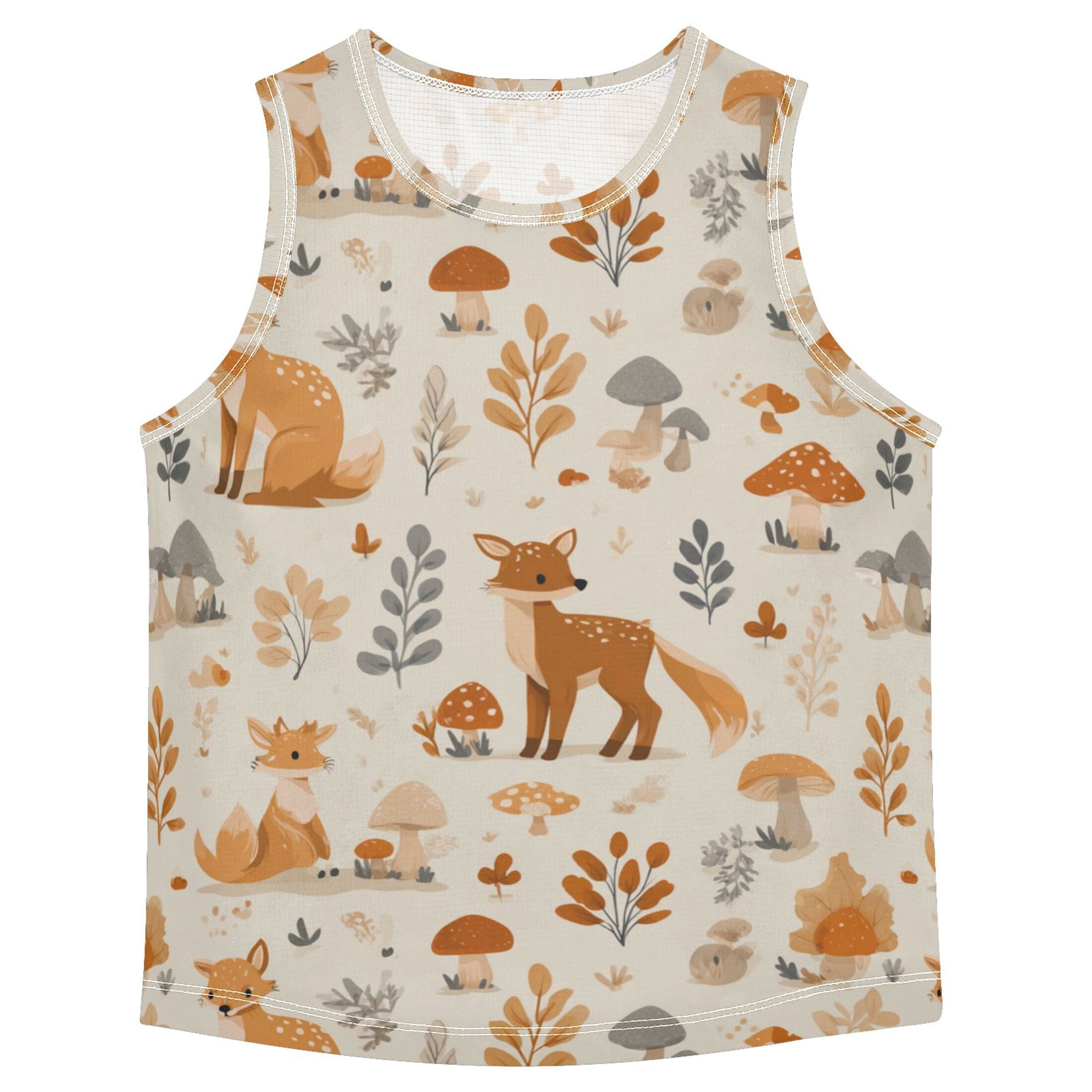 Boys Athletic Quick Dry Tank Tops Boys' Sleeveless T-Shirts Kids ...