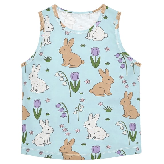 Boys Athletic Quick Dry Tank Tops Boys' Sleeveless T-Shirts Kids ...