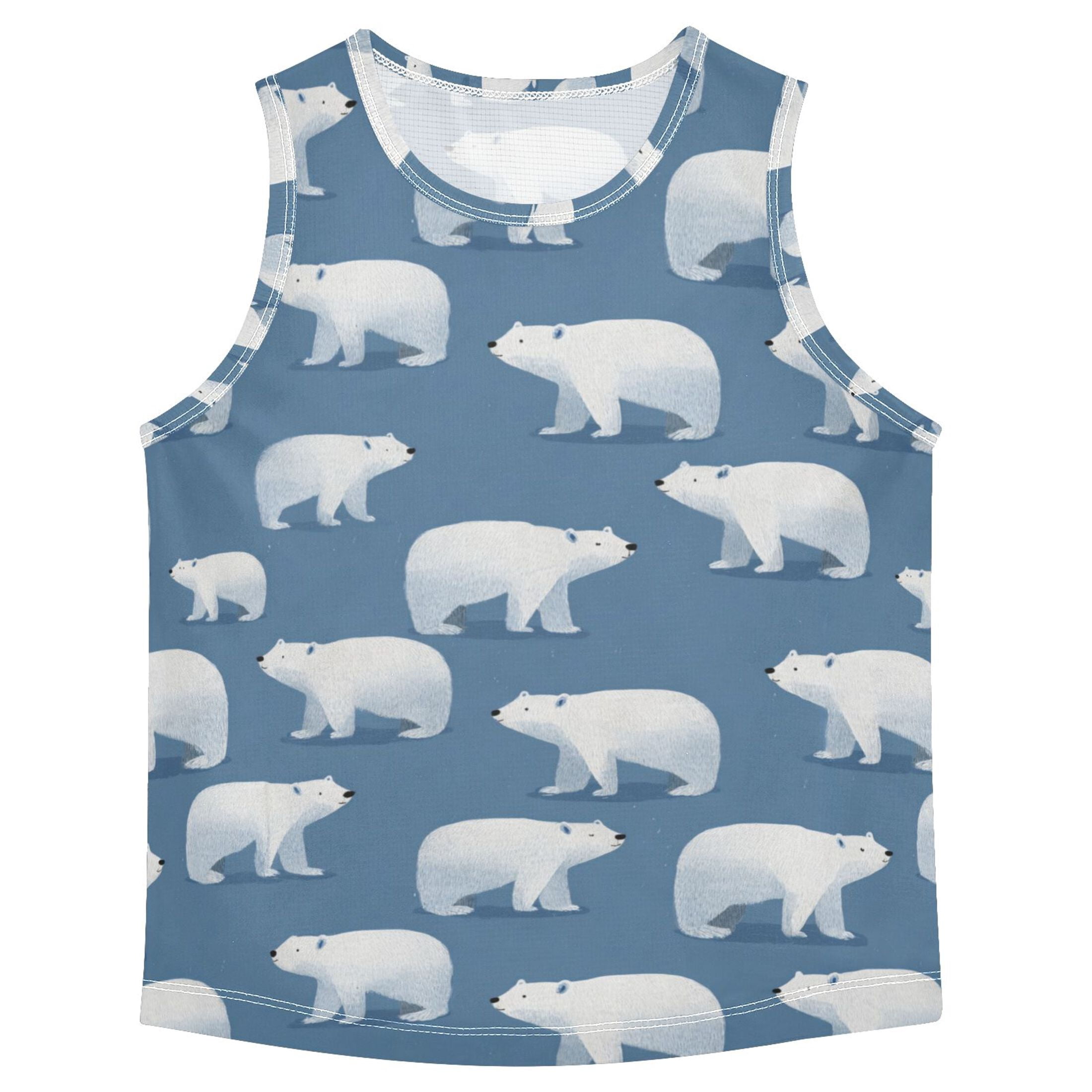 Boys Athletic Quick Dry Tank Tops Boys' Sleeveless T-Shirts Kids ...