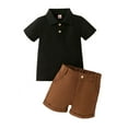 Boys Athletic Sets Short Sleeve Poo Shirt Shorts Boys Summer Clothes ...