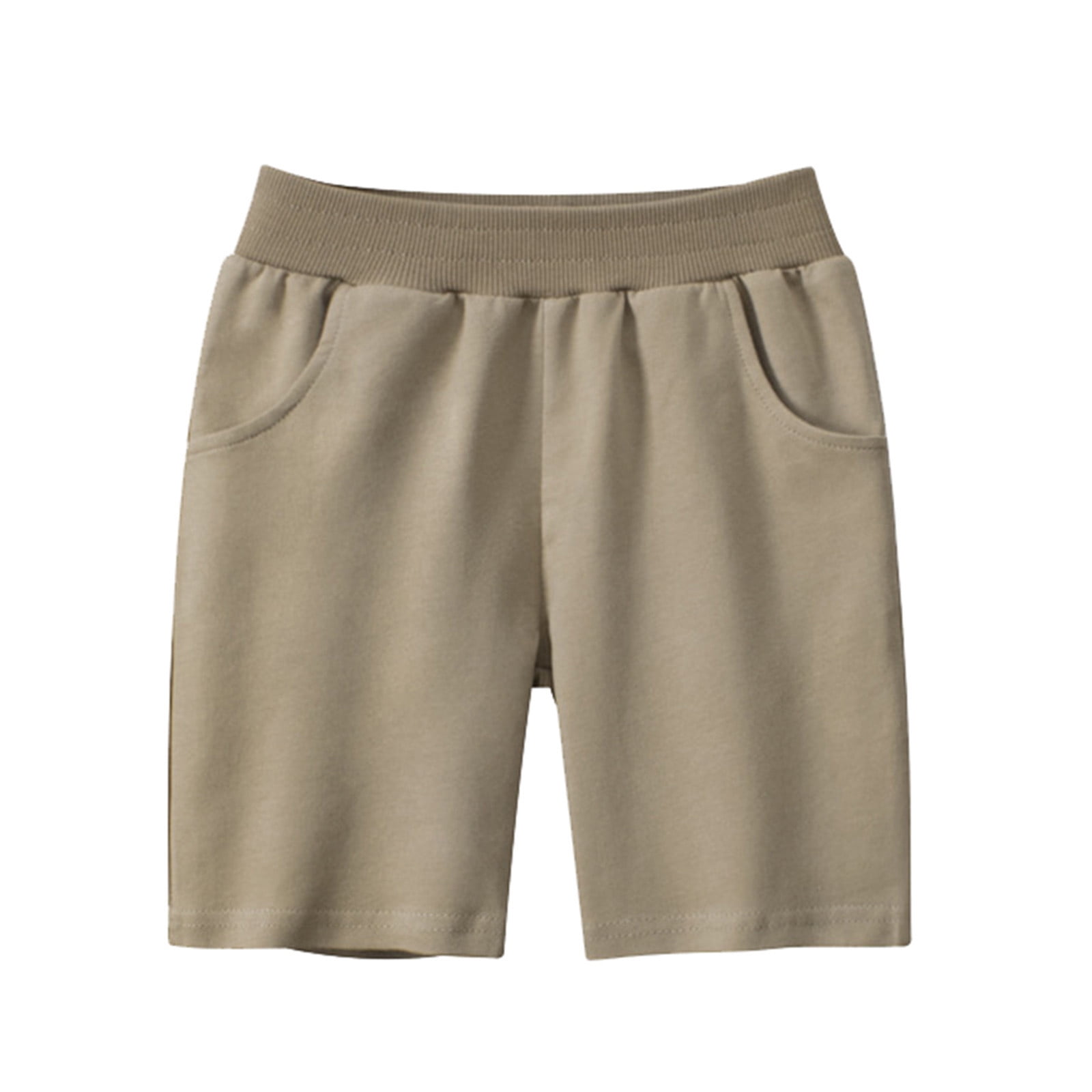 Boys Athletic Shorts Toddler Boys Summer Solid Color Breathable Sport ...