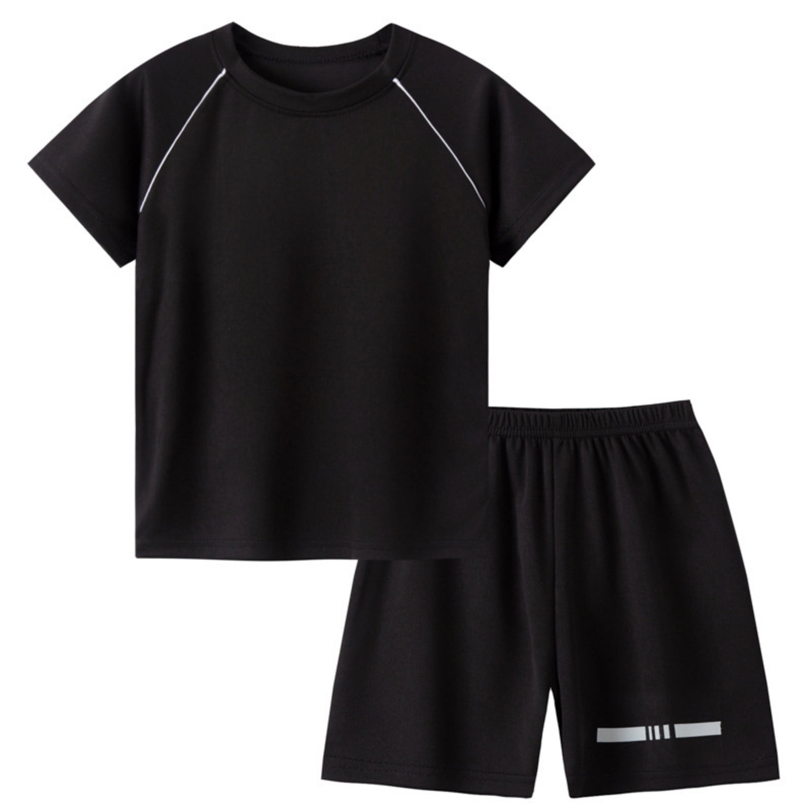 Boys Athletic Shorts and Performance T-Shirt Crew Neck Boy Clothes Set ...