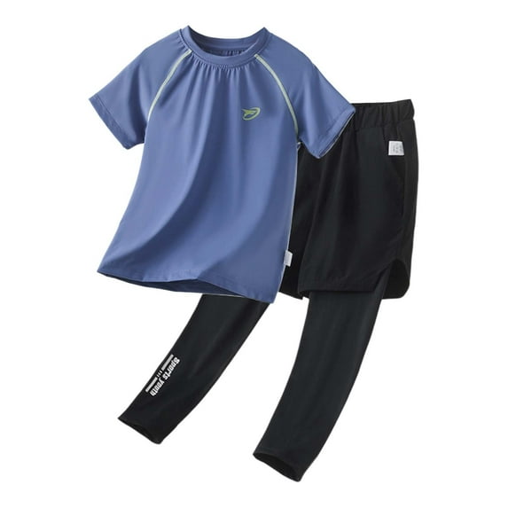 Boys Athletic Shorts and Performance T-Shirt Crew Neck Boy Clothes Set ...