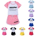 Boys Athletic Shorts and Performance T-Shirt Crew Neck Pink Girl Boy ...