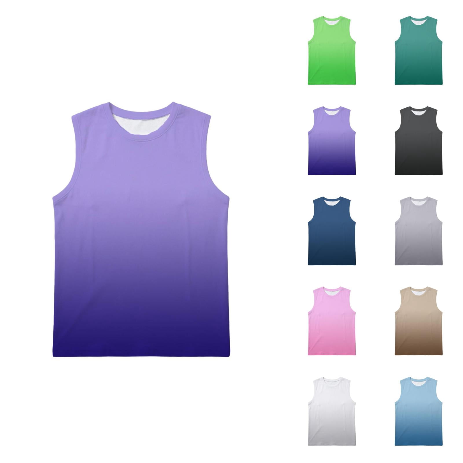 Boys Athletic Tank For Kids Wear Sleeveless Shirts Summer Cool Comfort ...