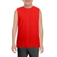 Boys Athletic Tank Tops Toddler Kids Sleeveless Crewneck Shirt ...