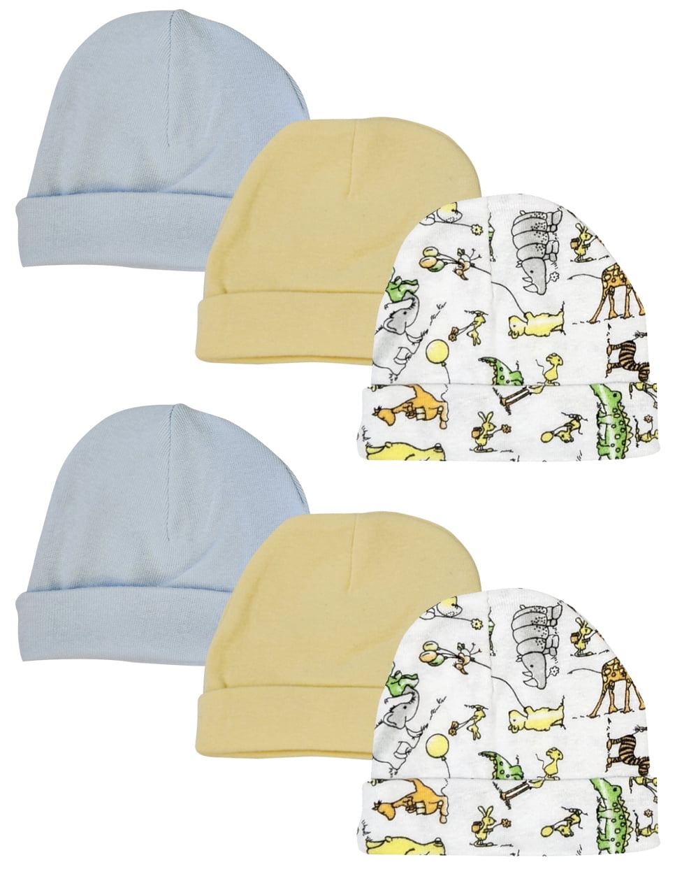 Boys Baby Caps (Pack of 6) - Walmart.com