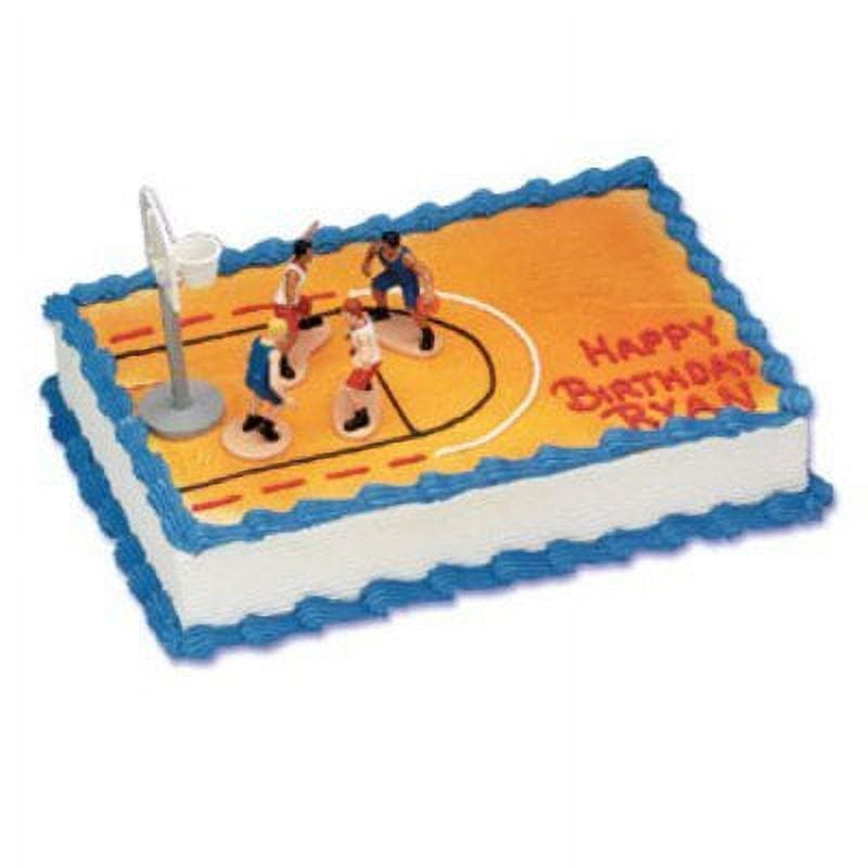 Boys Basketball Cake Decorating Kit by Bakery Crafts - Walmart.com
