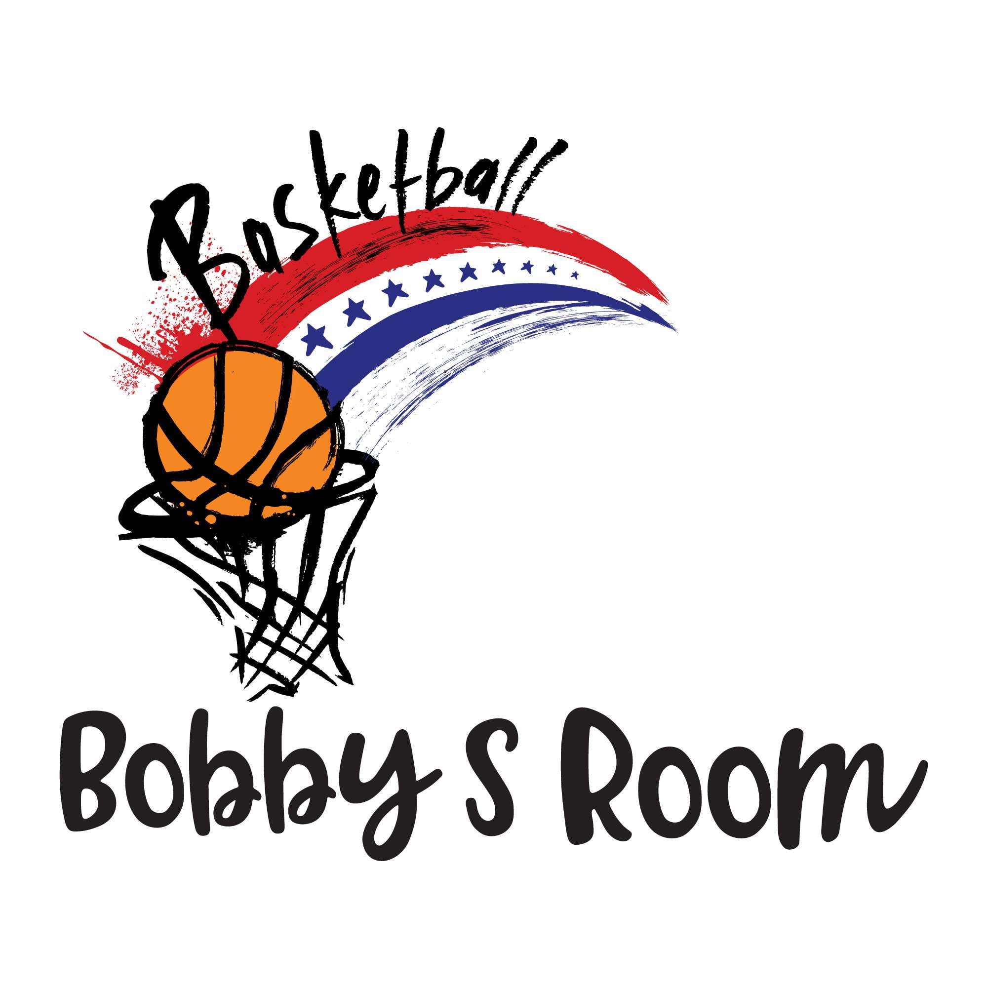 Boys Basketball Cute Sports Wall Decal Decoration Slam Dunk Basketball ...