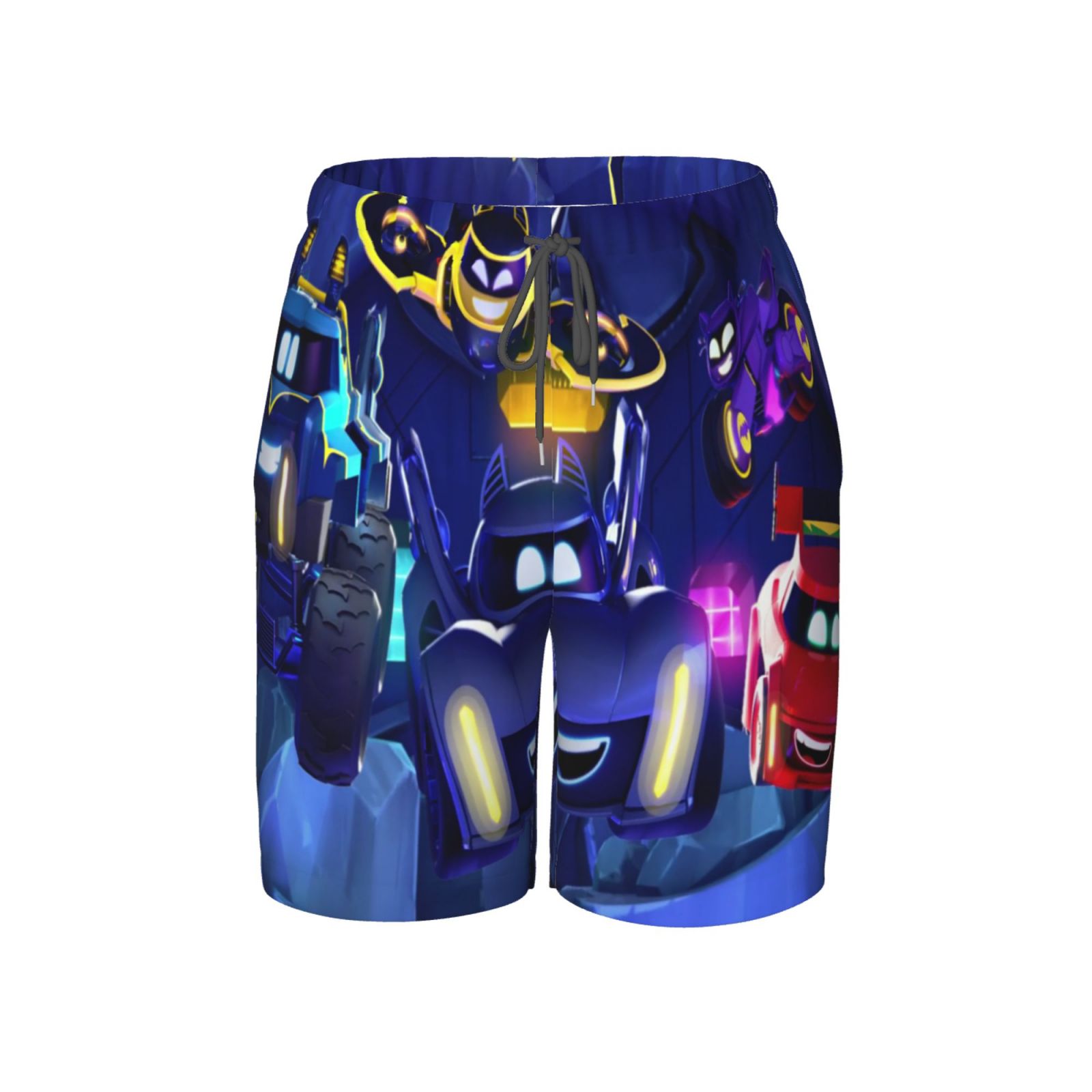 Boys Batwheel Swim Trunks Mesh Liner Swim Shorts Quick Dry Bathing Suit ...