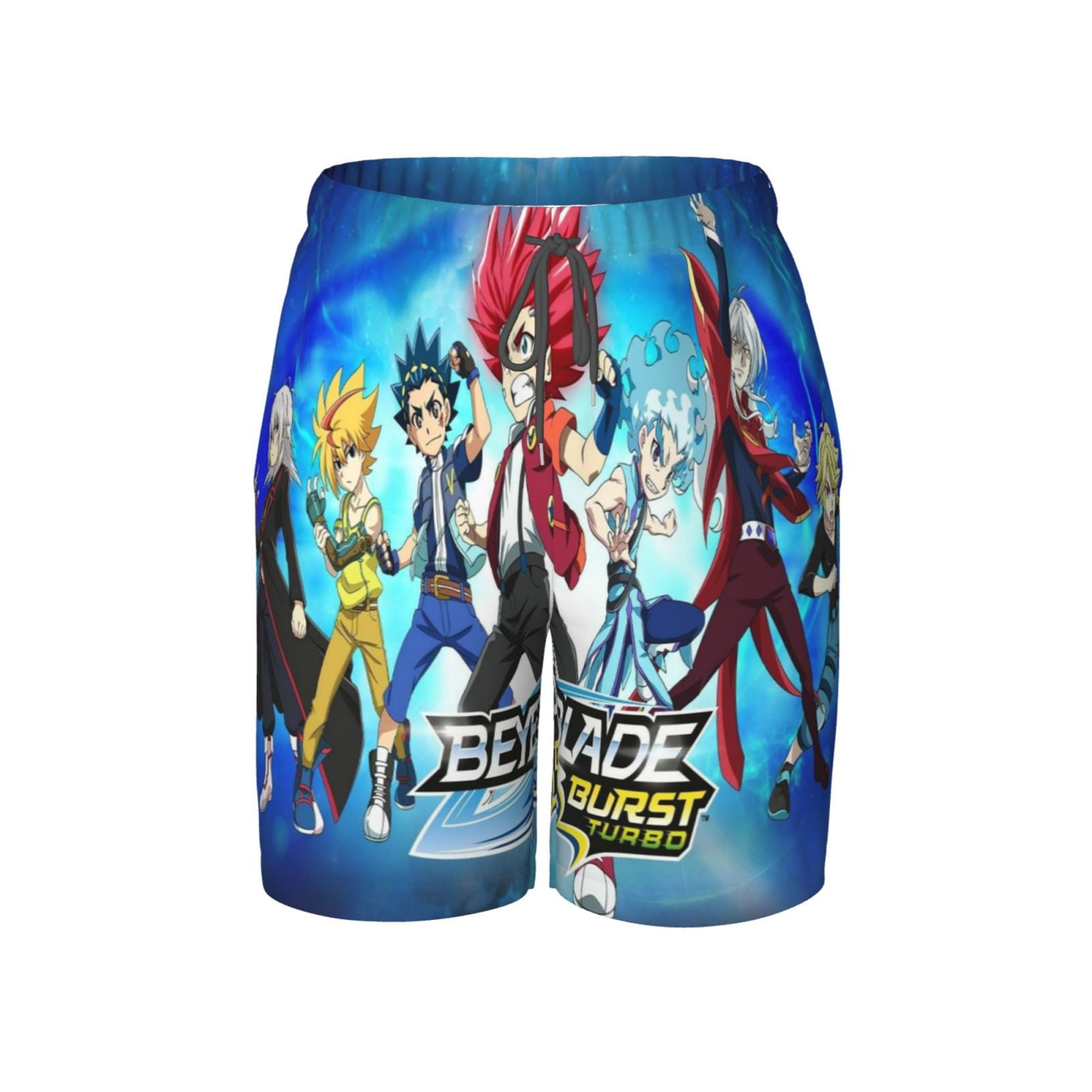 Boys Be-,Yblade Yo Burst Swim Trunks With Mesh Liner Kids Cartoon Quick ...