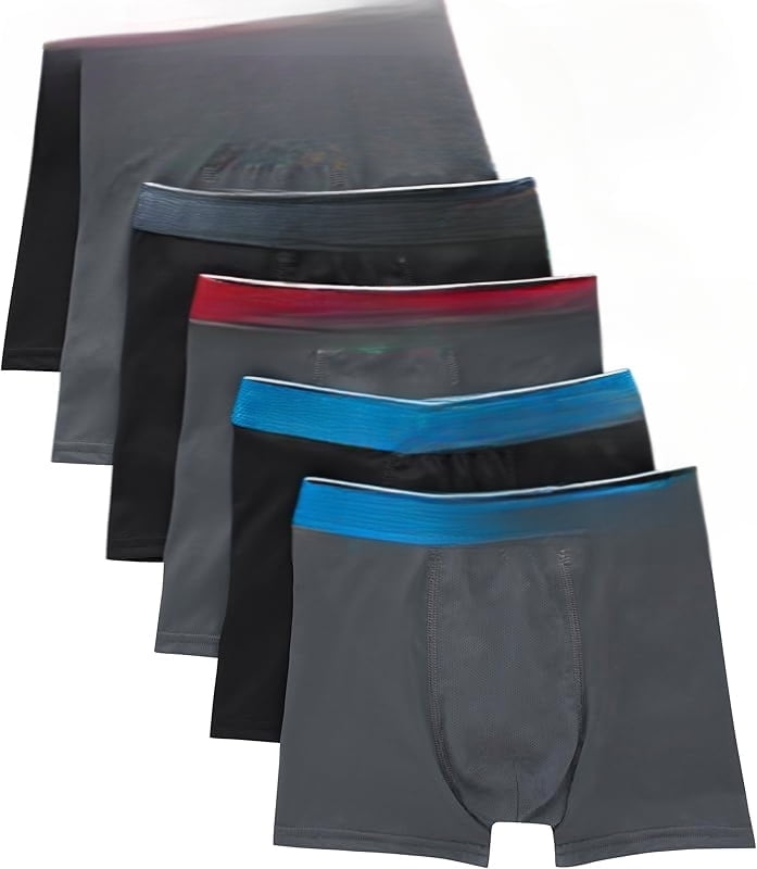 Boys' Big Performance Tween Boxer Brief Pack, X-Temp Mesh Stretch ...