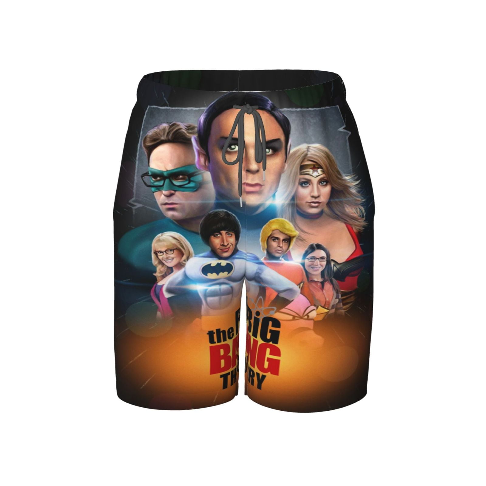 Boys Big Small B-Ang The-0r Swim Trunks With Mesh Liner Kids Cartoon ...