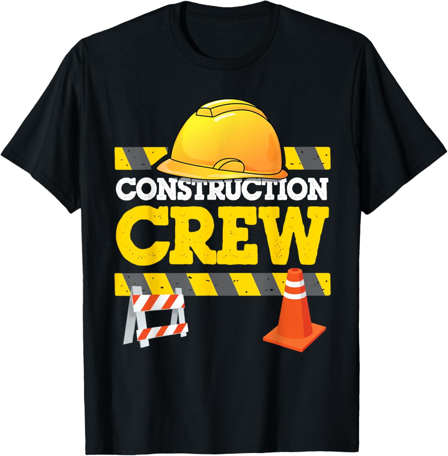 Boys Birthday Construction Crew Kids Party Group Matching T-Shirt ...