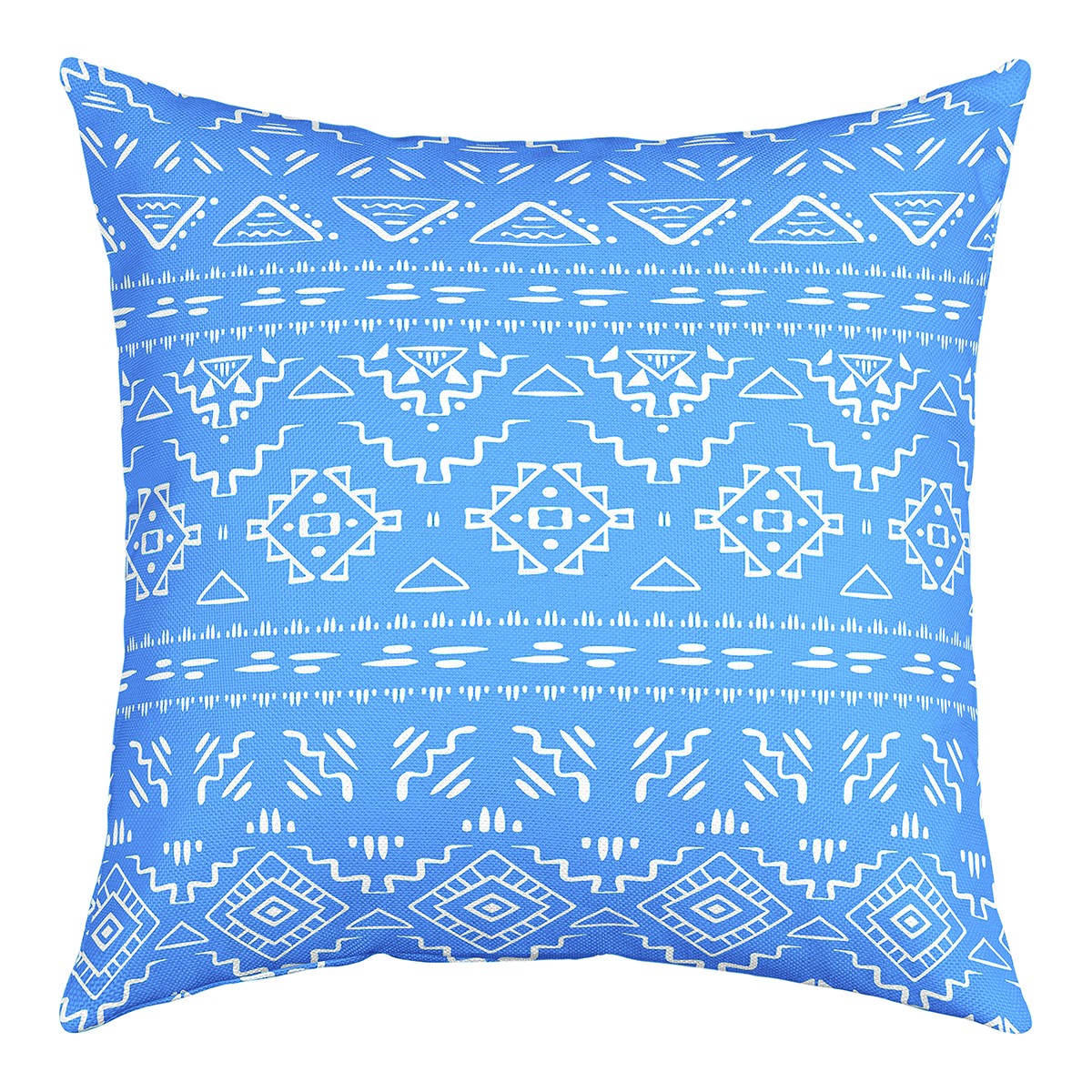 Boys Blue Boho Cushion Cover Tribal Western Aztec Pillow Cover ...