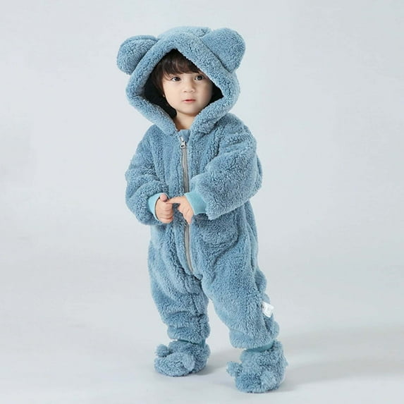 Boys Bodysuits Soft Baby Jumpsuit for and Toddlers - Cozy Winter Fall ...