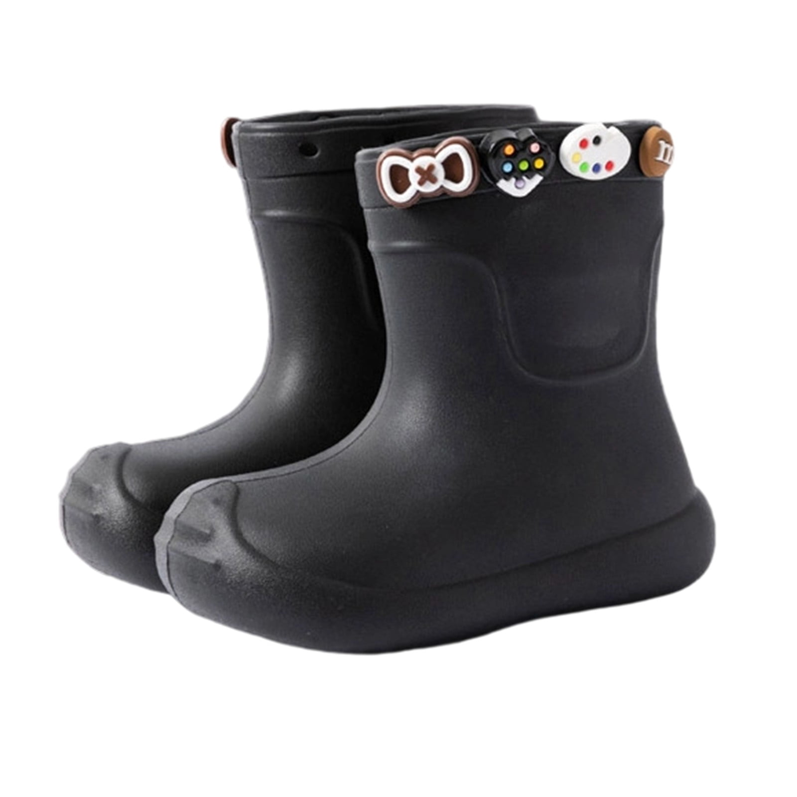 Boys Boots Kids Boots For School Outdoor Rainy Day Low Top Toddler ...