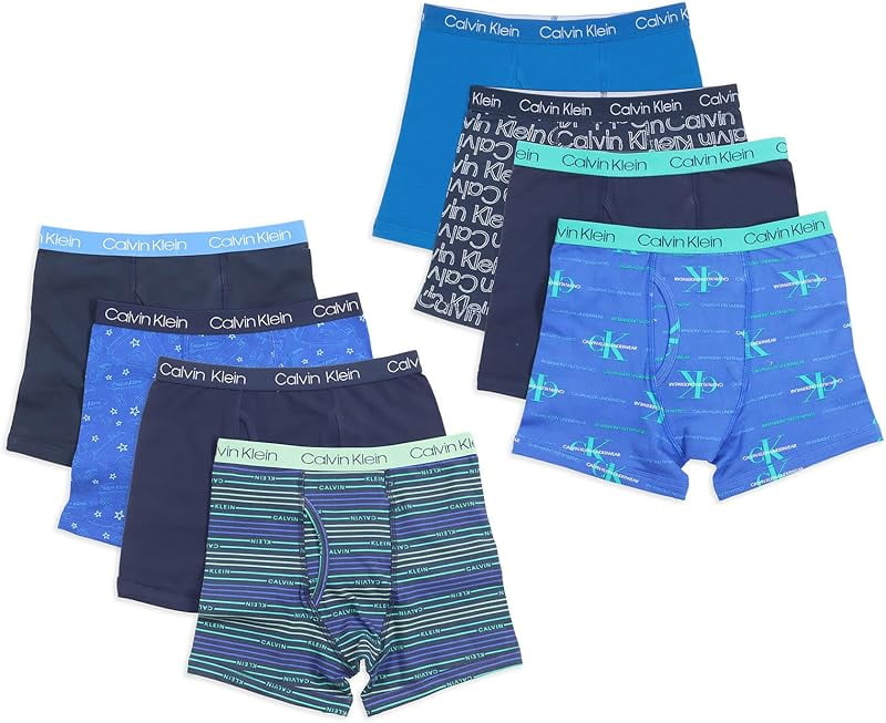 Boys' Boxer Brief Underwear Eight Pack - Walmart.com