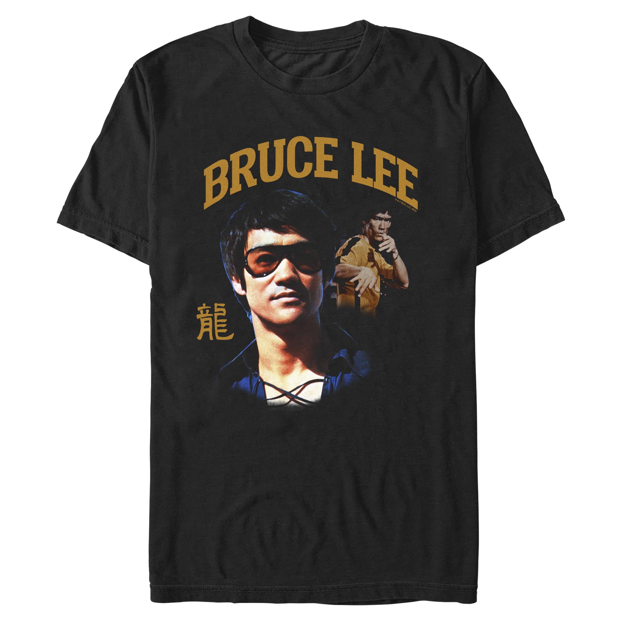 Boys Bruce Lee Retro Collage T Shirt - Walmart.com