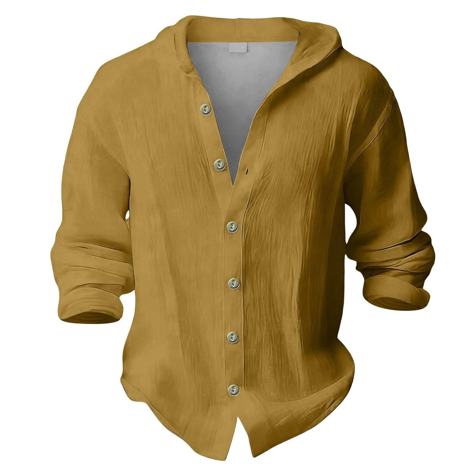 Boys Button Down Shirt Long Sleeve Casual Summer Breathable Solid Beach ...