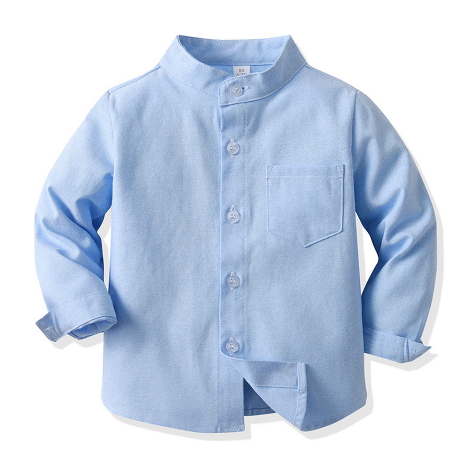Boys' Button Down Shirts Graduation Shirts Girls Blue Shirt Dress Shirt Uniform Shirts 12-13 ...