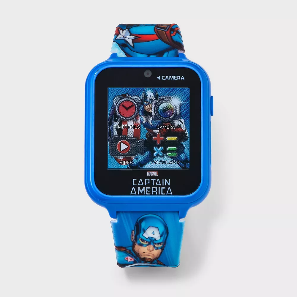 Boys' Captain America Interactive Smartwatch - Walmart.com