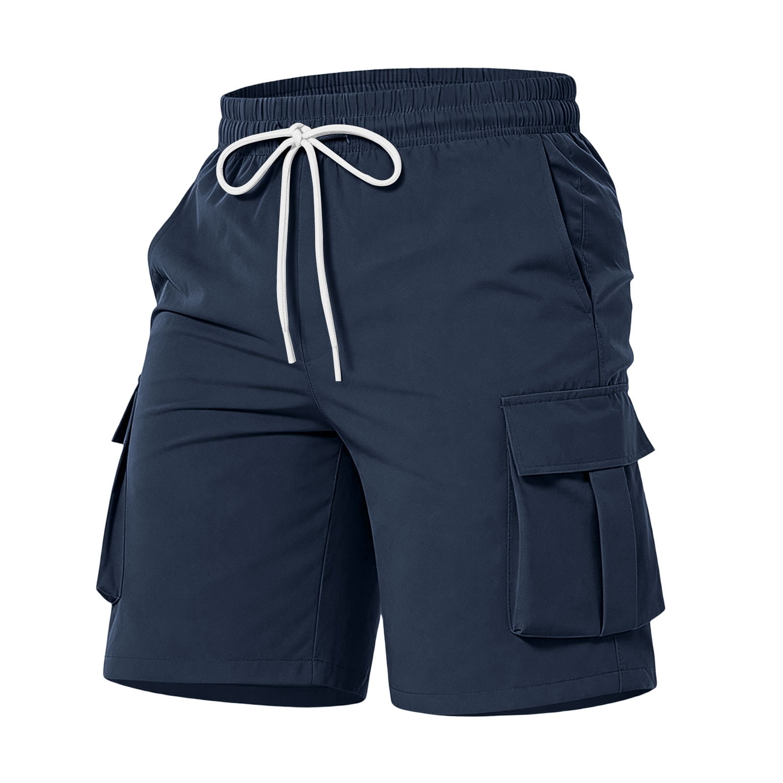 Boys Cargo Shorts (Sizes 5-14) | Cotton Elastic Waist Twill Cargo ...