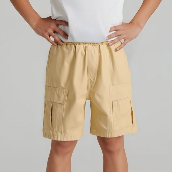 Boys Cargo Shorts for Toddlers Lightweight Summer Casual Comfortable ...