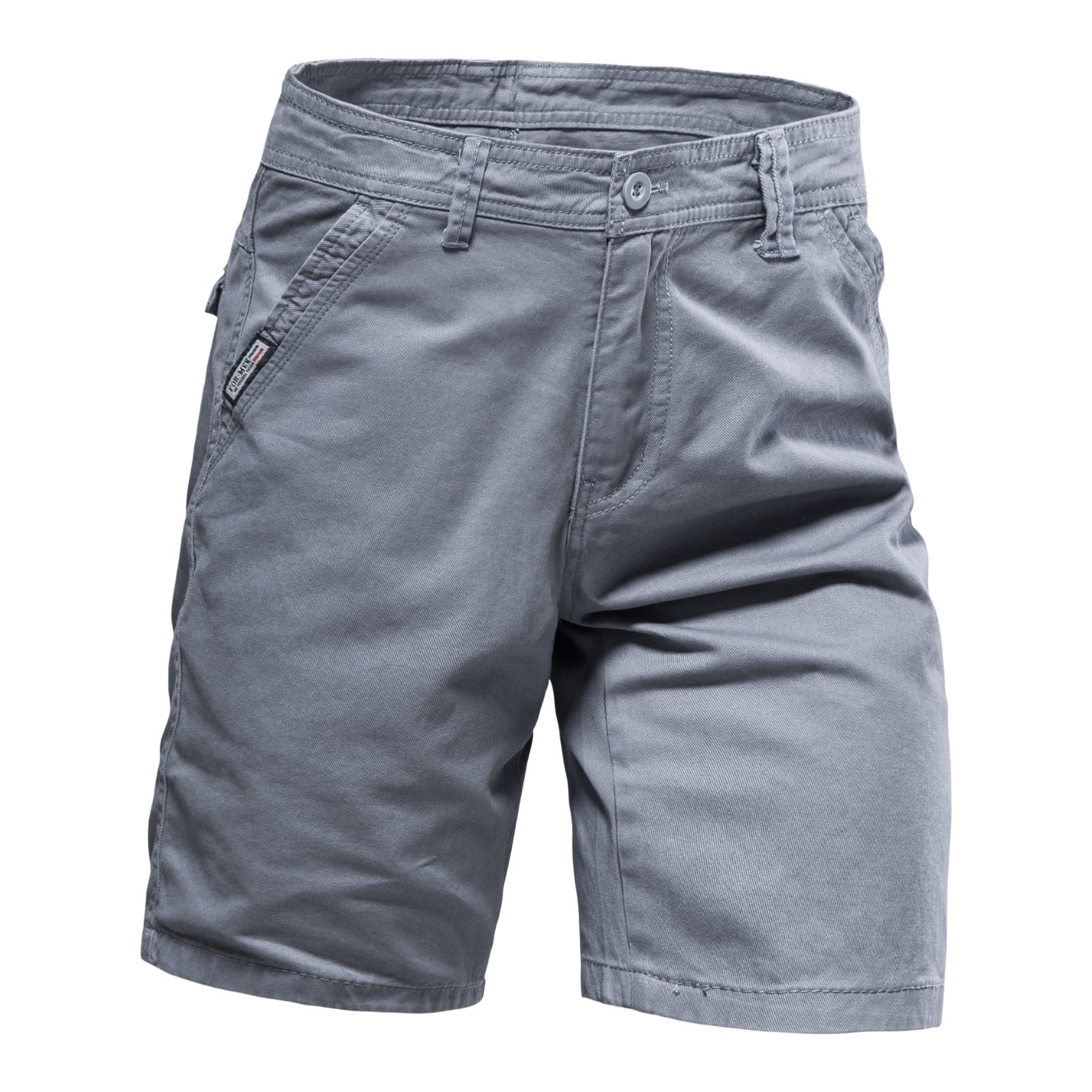 Boys Cargo Shorts with Belt Waist Drawstring Twill Athletic Jogger ...