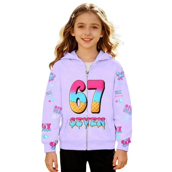 Boys Cartoon Graphic Zip Up Hoodie Jacket – Long Sleeve Hooded ...
