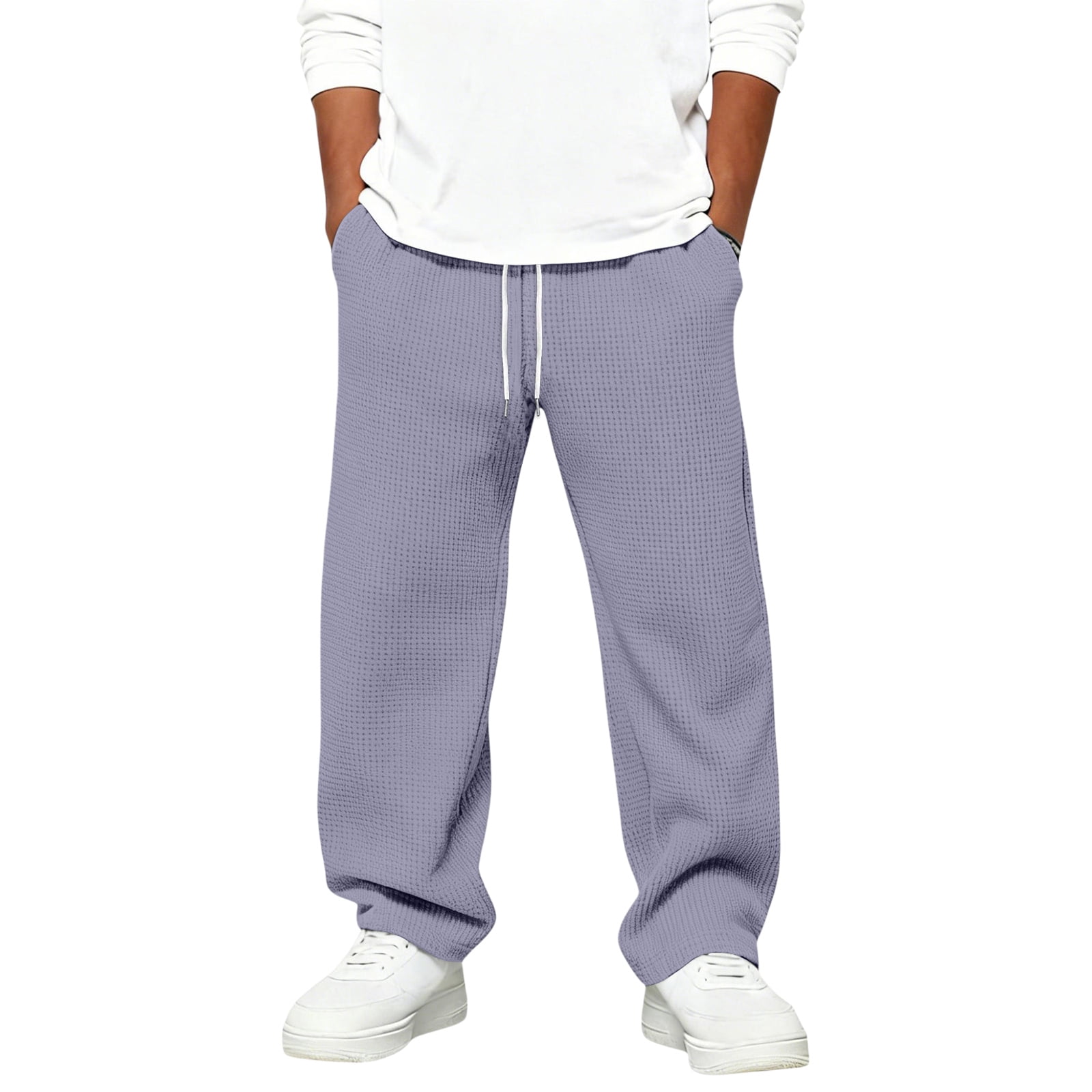 Boys' Casual Baggy Pants Wide Leg Lounge Travel Pants Streetwear with ...