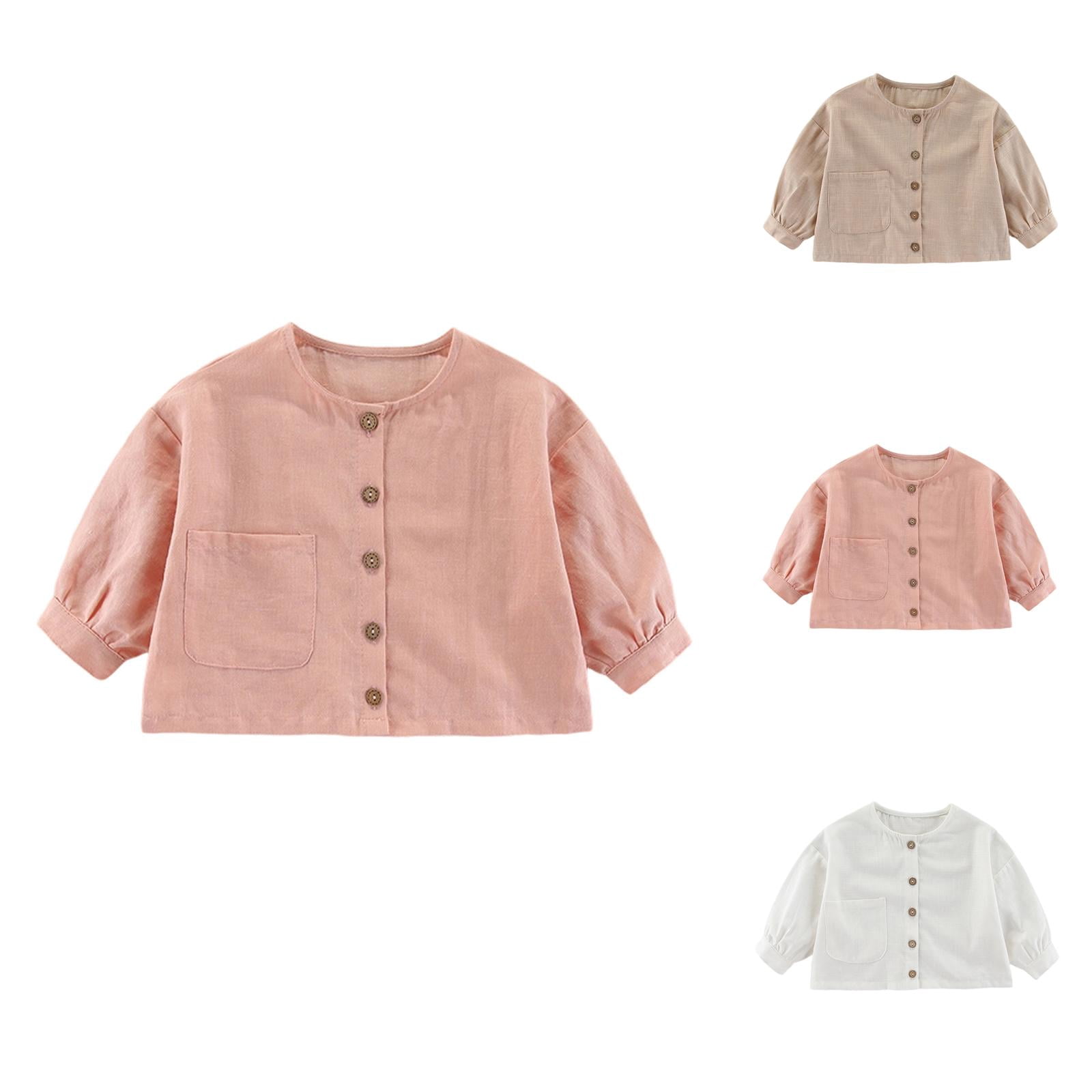 Boys Casual Cardigan Linen Cotton Shirt â Loose Fit Breathable Cool ...
