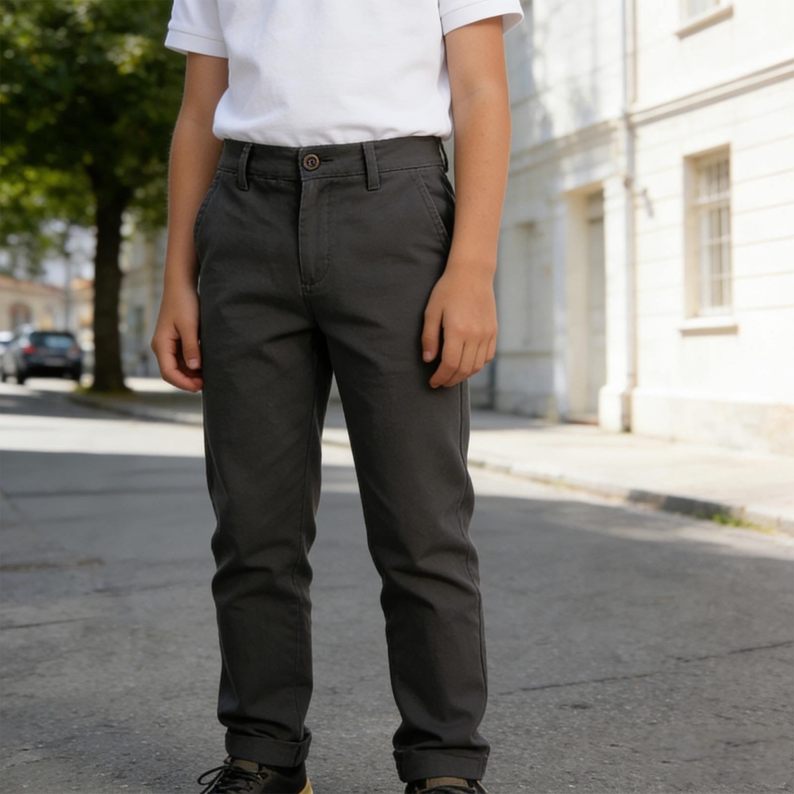 Boys Casual Everyday Play and School Pants Featuring Comfortable ...