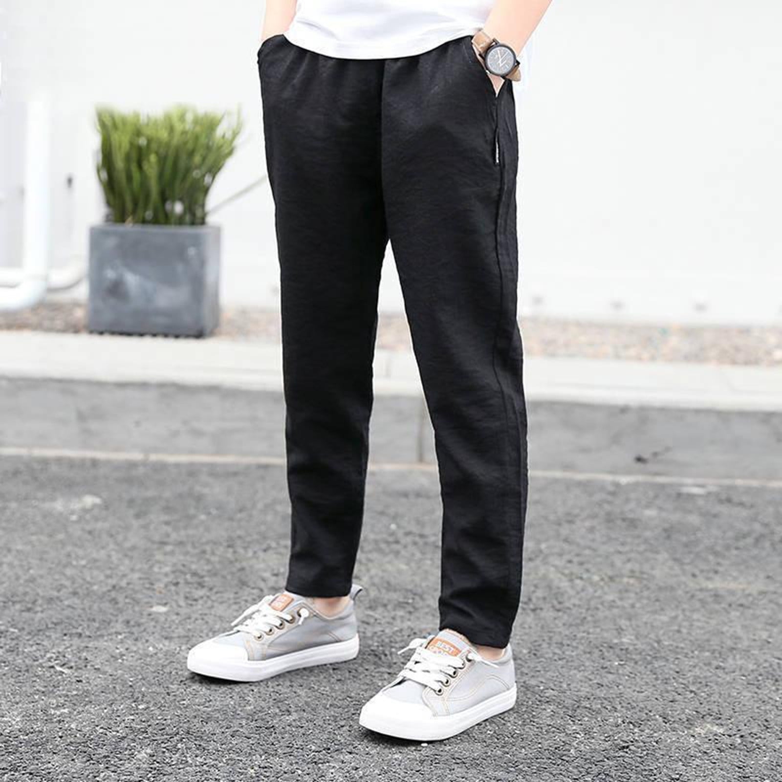 Boys Casual Pants Long Trousers for Kids Spring Summer Outdoor Play ...