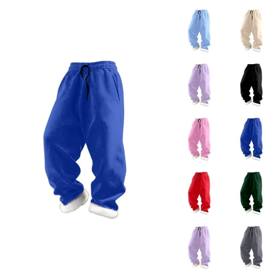 Boys Casual Pants With Hem Festive Holiday Trousers For Kids Cozy Soft ...