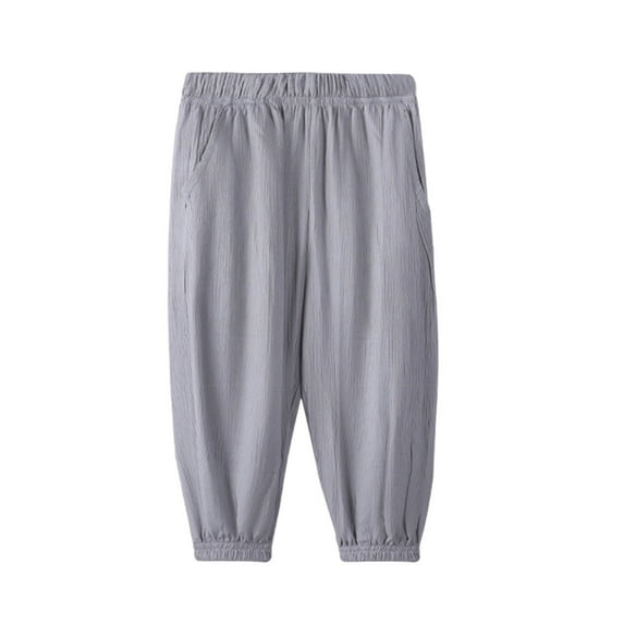 Boys Casual Pants kids clothes Boys Outdoor Pants Elastic Waist ...