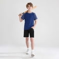 Boys Casual Shirt With Denim Like Patchwork Design Comfortable Long ...