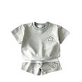 Boys Casual Summer Outfit Short Sleeve Tee and Shorts Two Piece Toddler ...