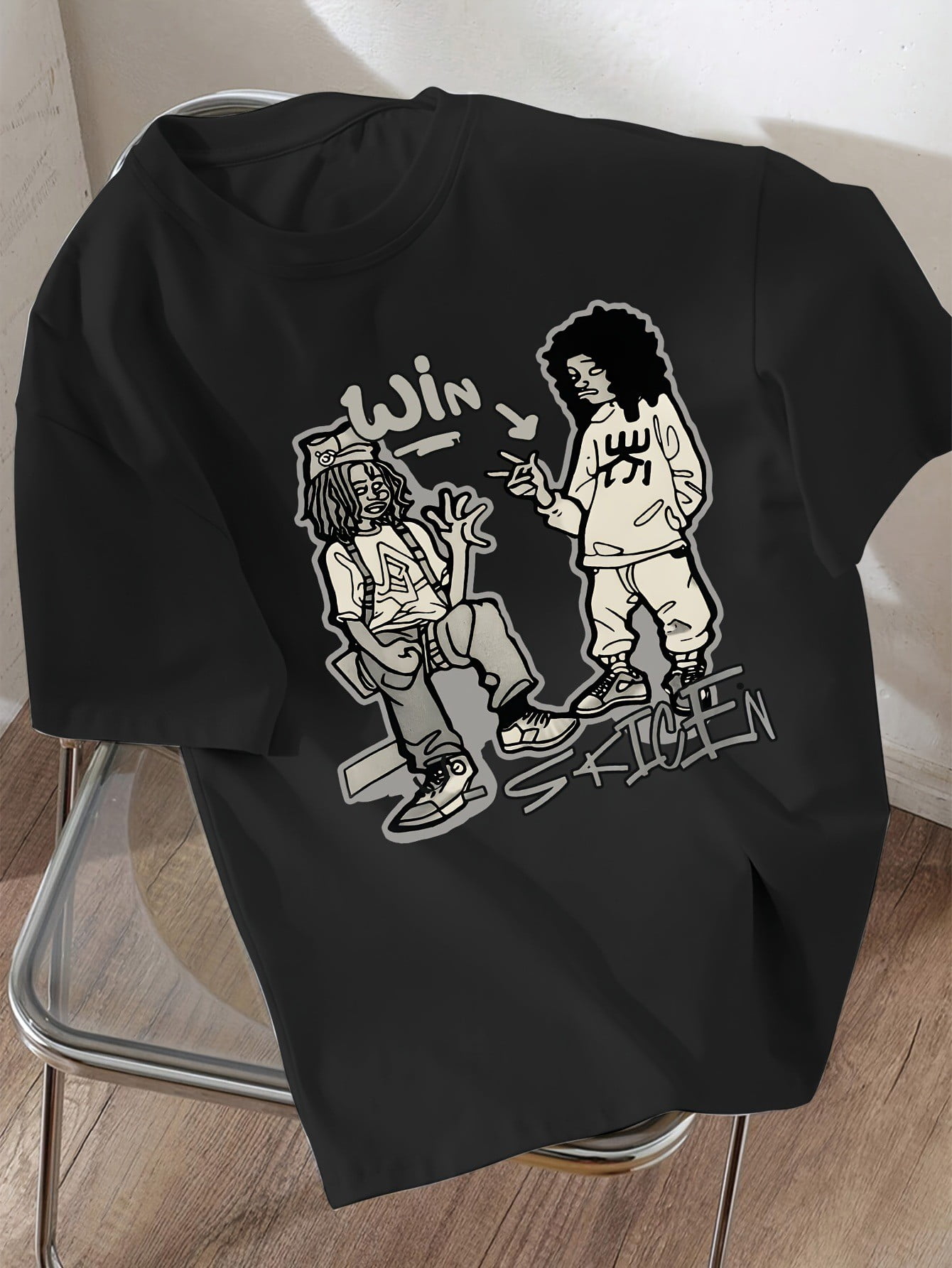 Boys' Casual Summer T-Shirt - Cool Anime Cartoon Characters Print ...