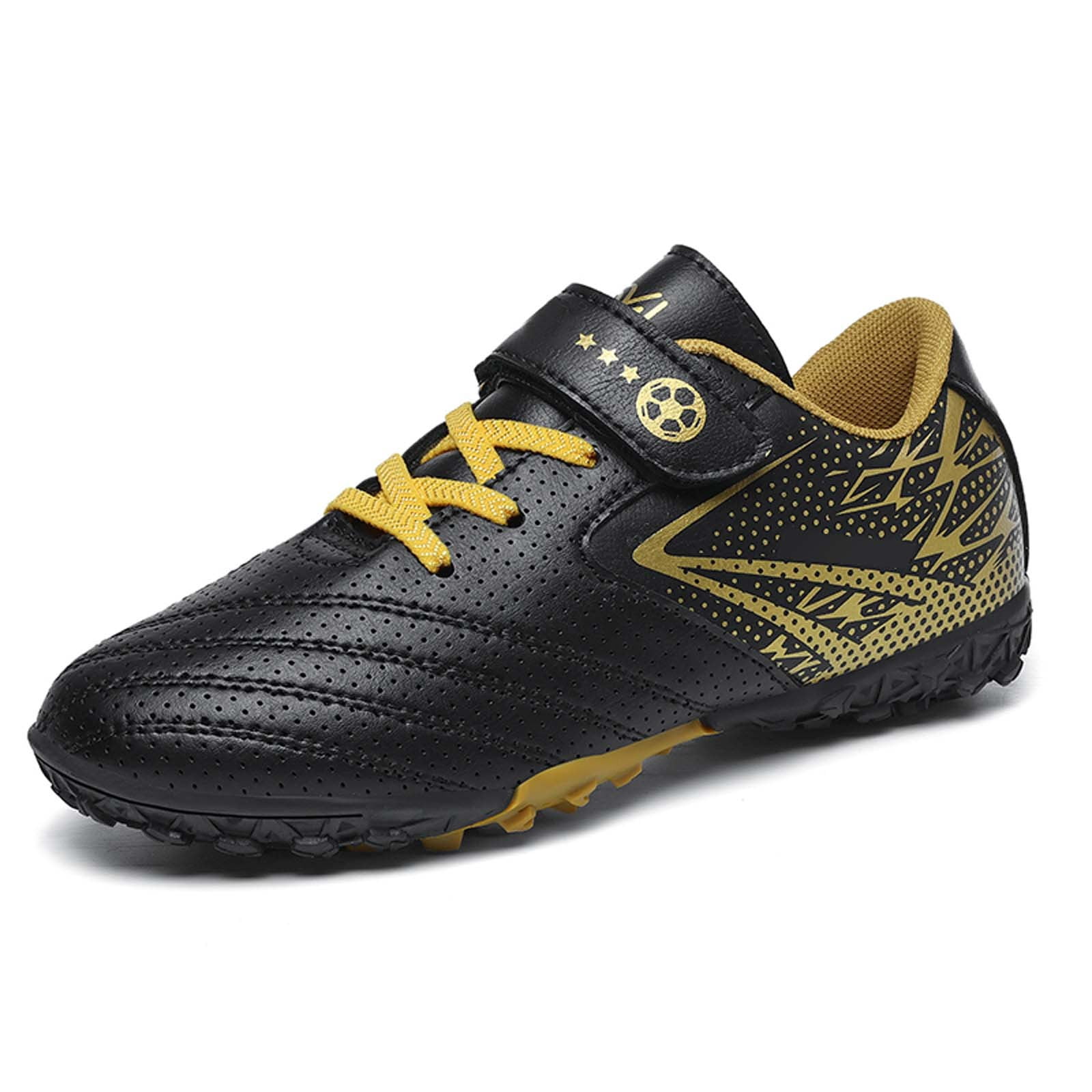 Boys Cleats Low Top Sneakers With Detachable Stageless Studs Kids Youth ...