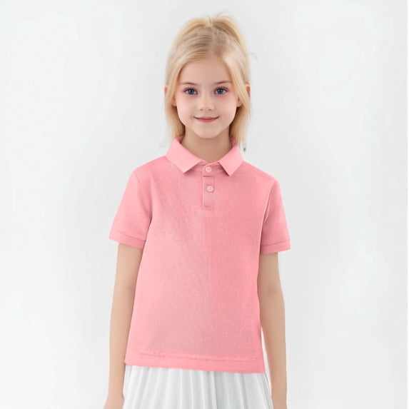 Boys Clothes Short Sleeve Henley Shirt Kids V-Neck Collared Casual Tops ...