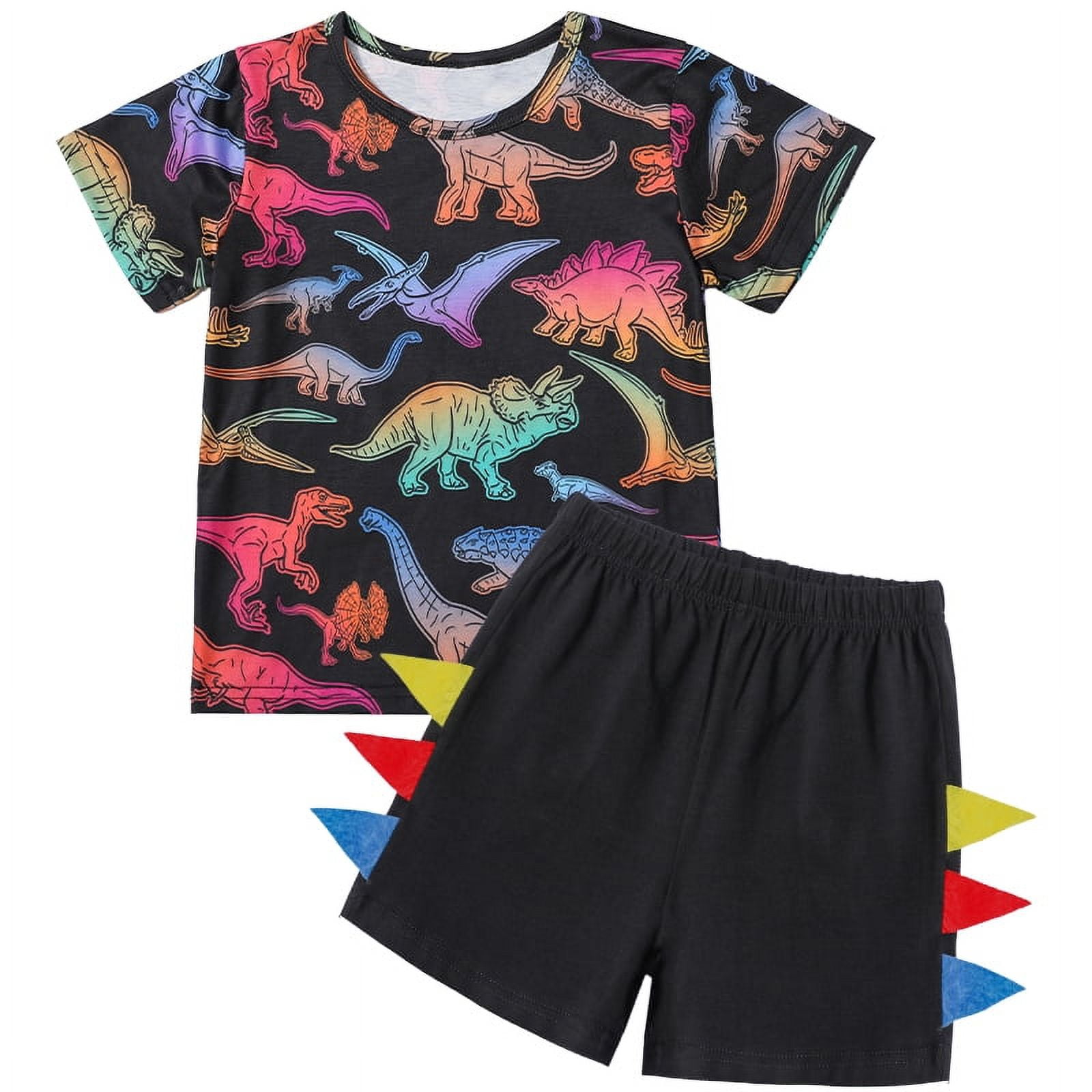 Boys Clothes Winter Outfits Dinosaur Clothes For Boys Printed Long ...