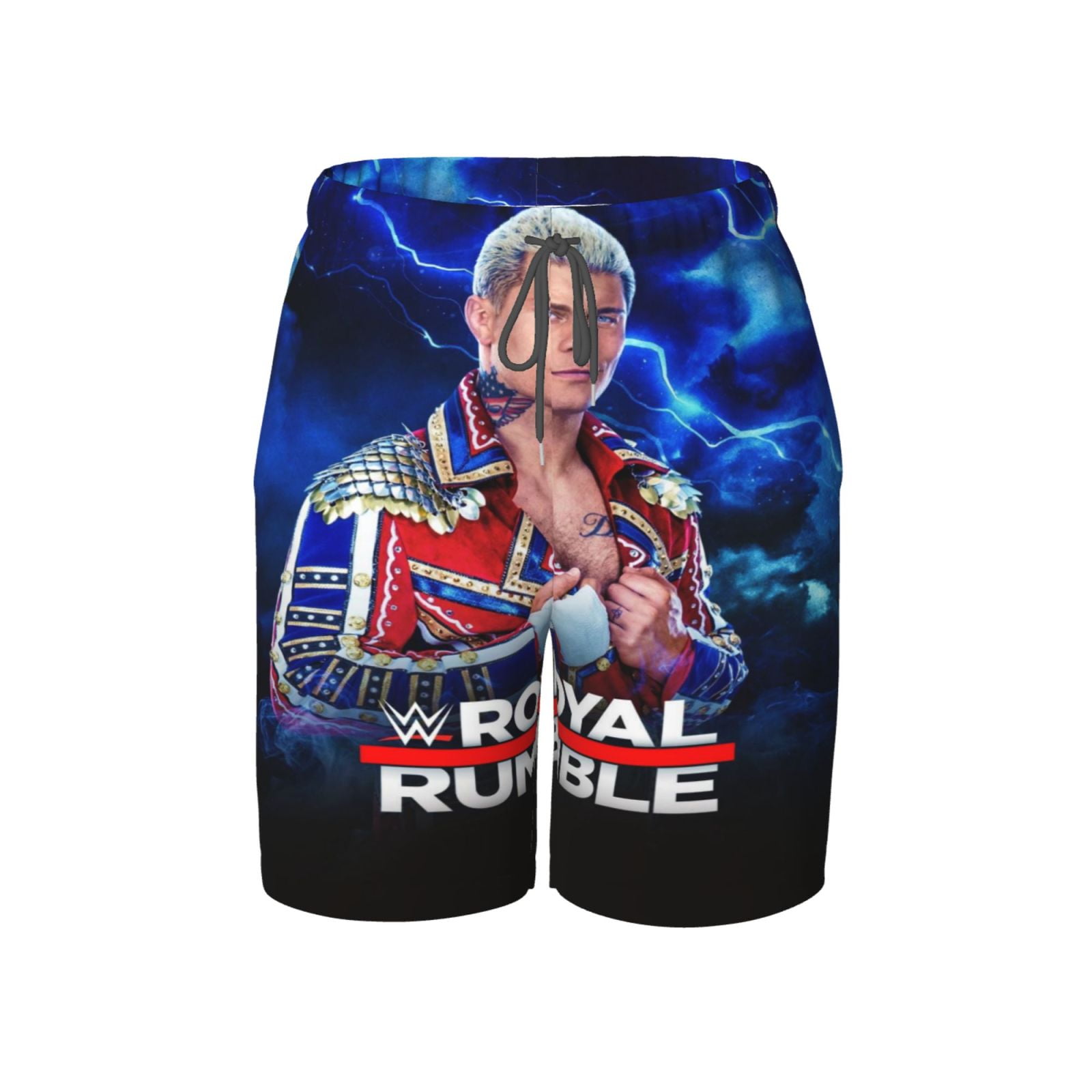 Boys Co-Dy Wrestler Rh0d Swim Trunks With Mesh Liner Kids Cartoon Quick ...