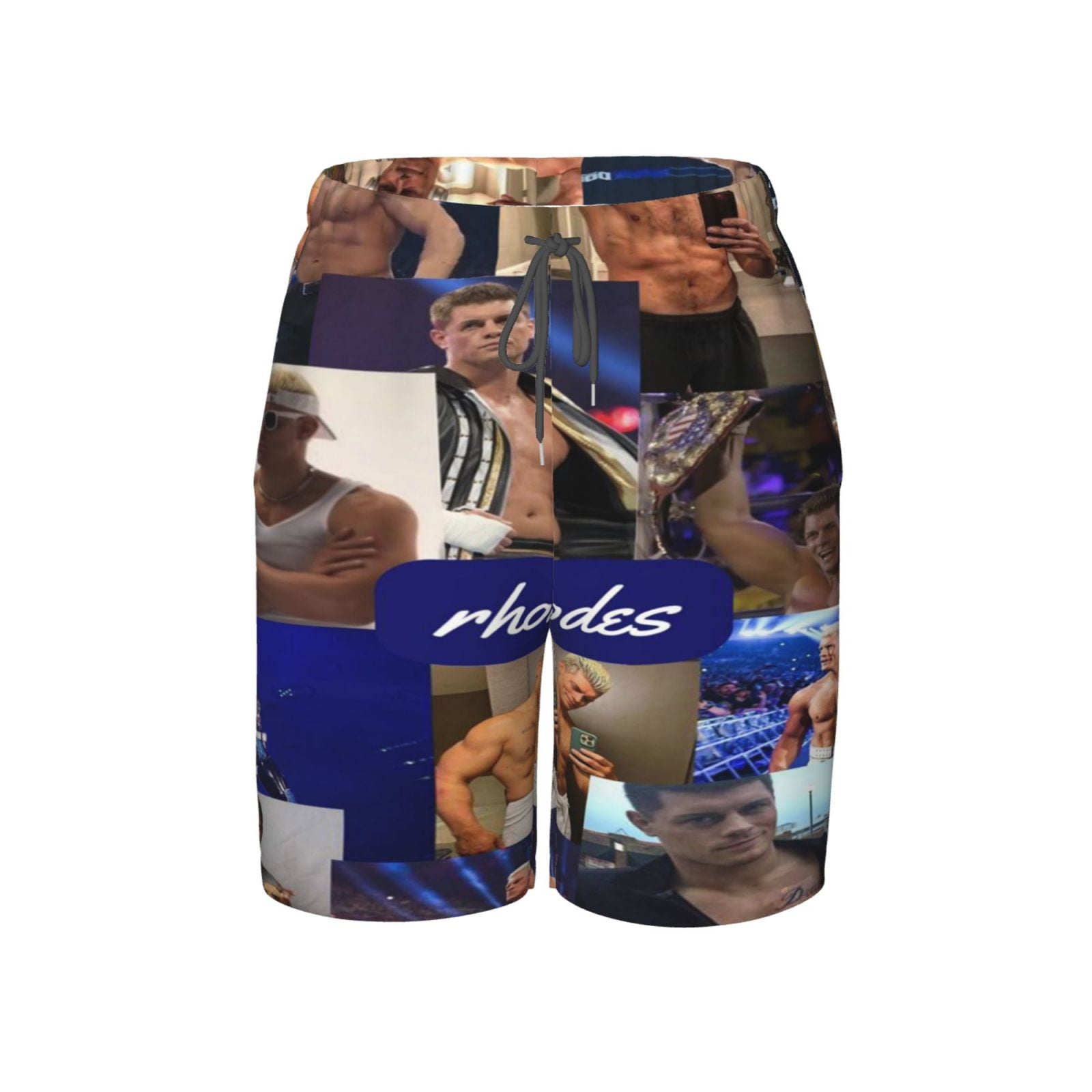 Boys Co-Dy Wrestler Rh0d Swim Trunks With Mesh Liner Kids Cartoon Quick ...