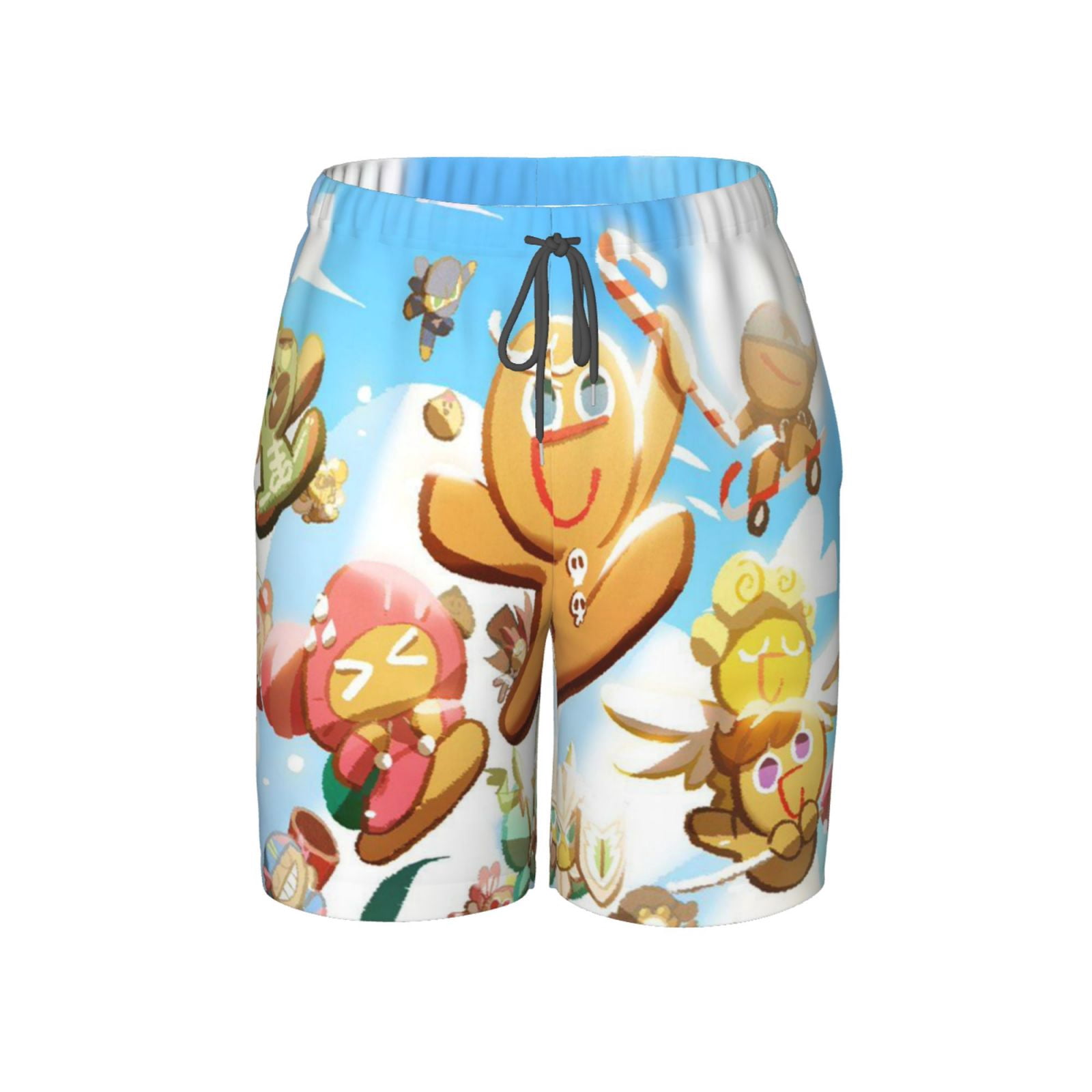 Boys Cookie Run Kingdom Swim Trunks With Mesh Liner Kids Cartoon Quick ...