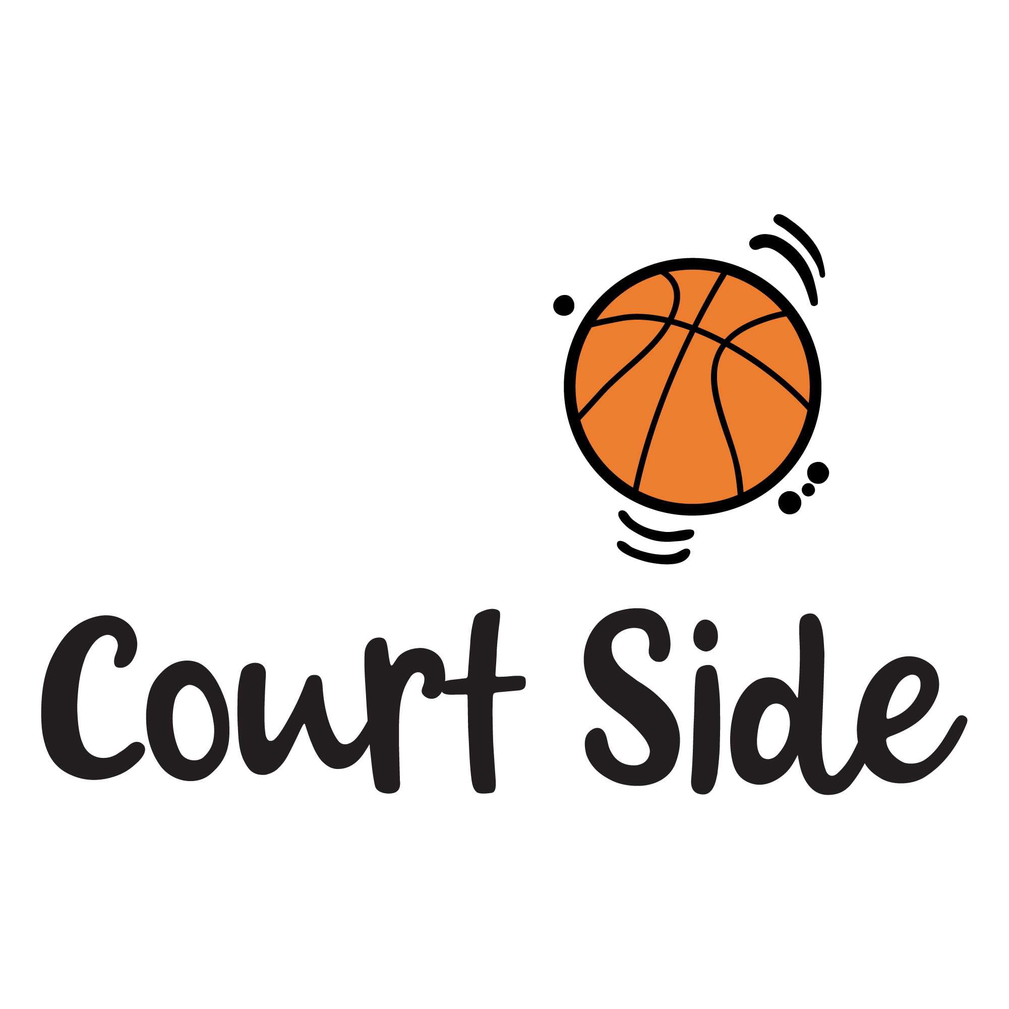 Boys Courtside Cute Sports Wall Decal Decoration Vinyl Wall Basketball ...